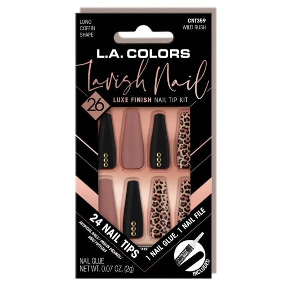 L.A. Colors | Makeup | La Colors Lavish Nail Luxury Cheetah Animal ...